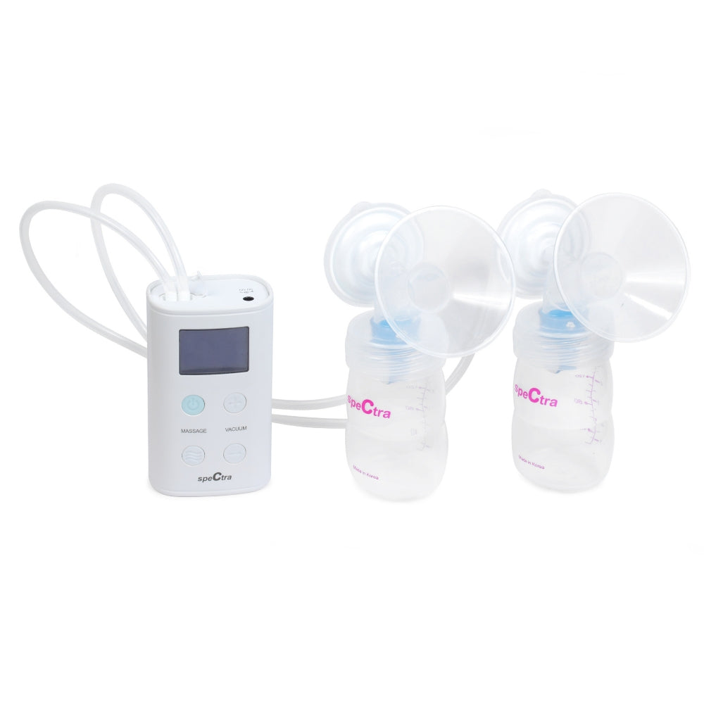 Spectra 9 Portable Double Electric Breast Pump w/ rechargeable battery ...